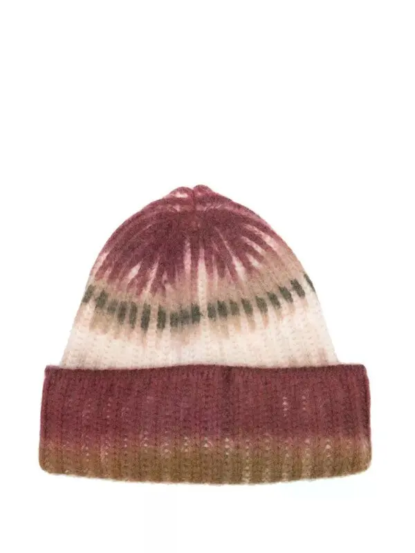 19 ANDREA’S 47 Striped Beanie - Pink