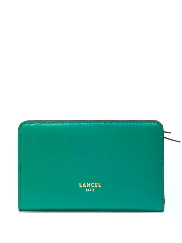 LANCEL Zip-fastening Bi-fold Wallet - Green