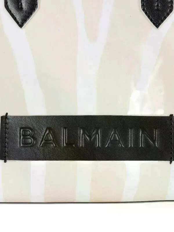 Balmain Small B-army Tote Bag