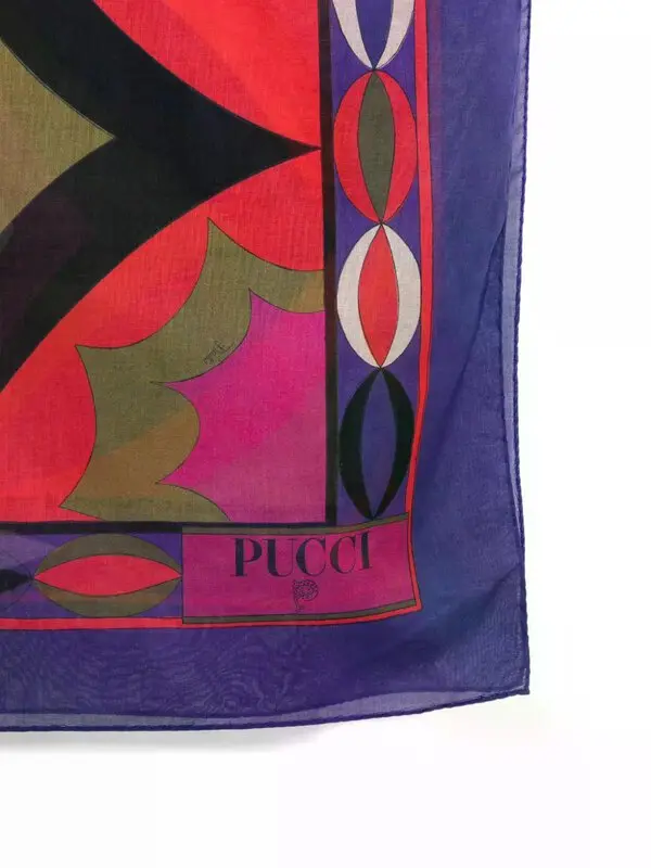 Emilio Pucci Collane-print Pareo
