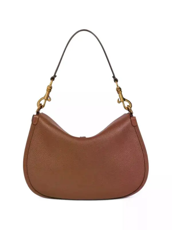 Etro Buckle-fastening Leather Shoulder Bag - Brown