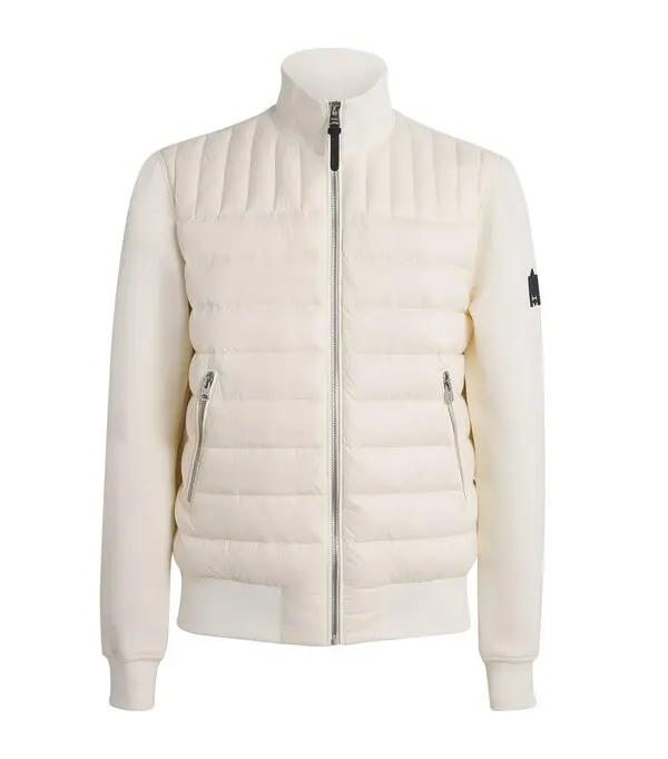 Mackage Cotton-blend Hybrid Bomber Jacket