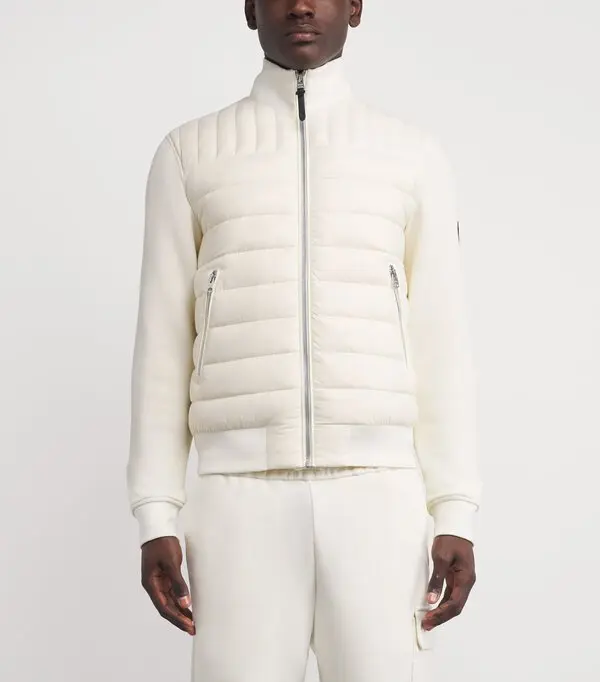 Mackage Cotton-blend Hybrid Bomber Jacket