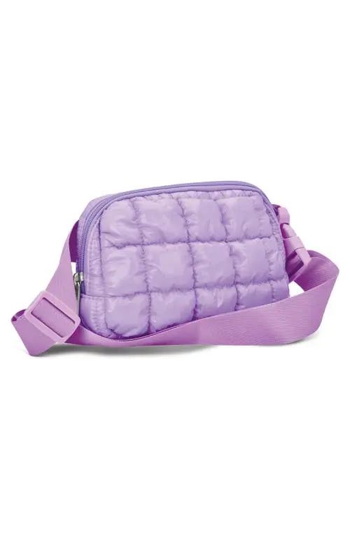ISCREAM Shiny Puffer Nylon Belt Bag
