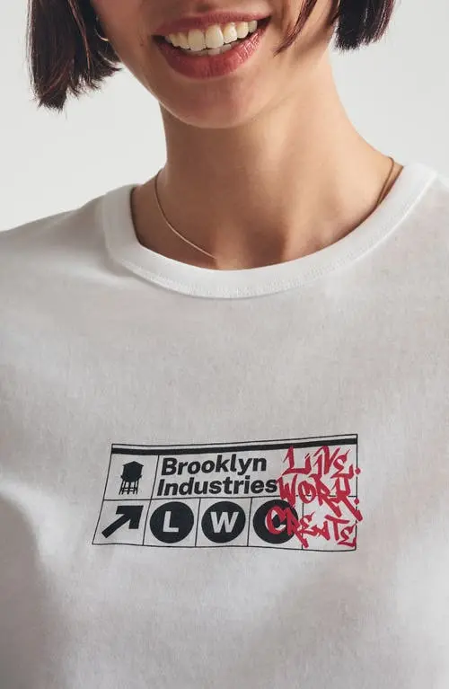 Brooklyn Industries Printed Cotton T-shirt