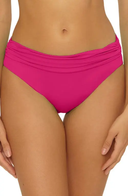 SOLUNA Sun Goddess Hipster Bikini Bottoms - Hot Pink