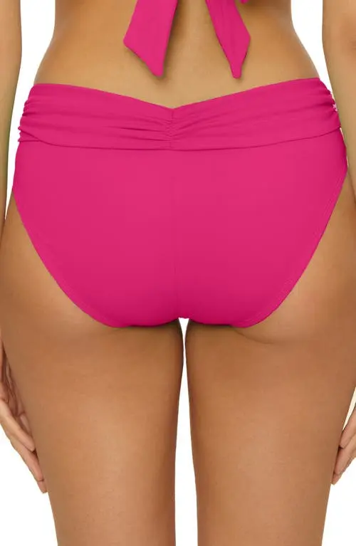 SOLUNA Sun Goddess Hipster Bikini Bottoms - Hot Pink
