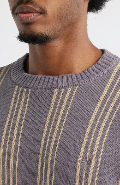 SANTO STUDIO Striped Cotton Sweater