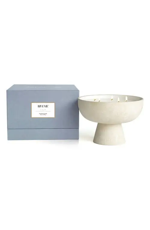 BLUEME Calm Giant Ceramic Candle - No Color