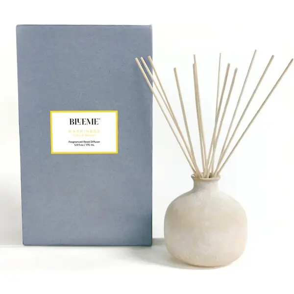 BLUEME Happiness Small Ceramic Reed Diffuser - No Color