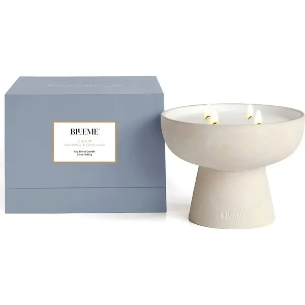 BLUEME Calm Large Ceramic Candle - No Color