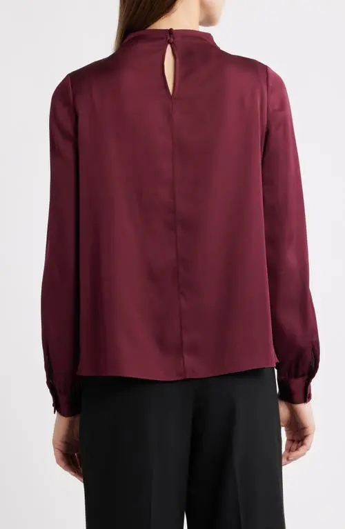 Elie Tahari Ember Stretch Silk Top
