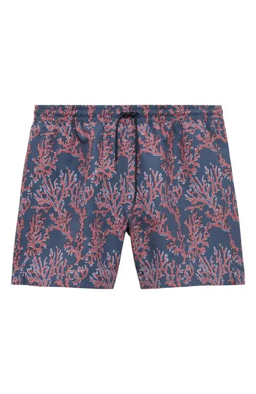 Mango Printed Swim Trunks