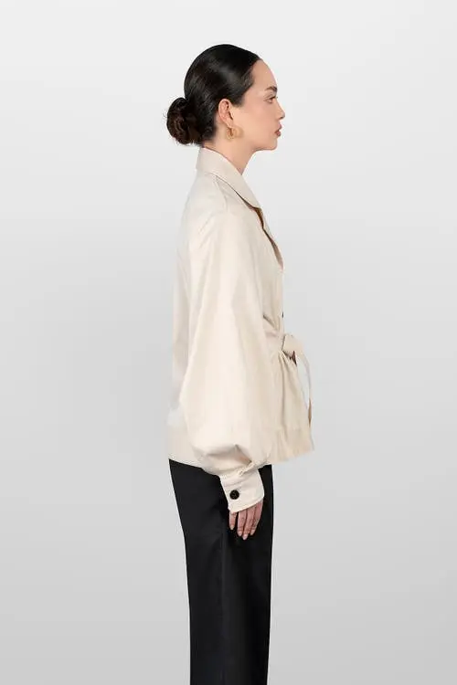 LAURA APARICIO Drill Bomber Jacket