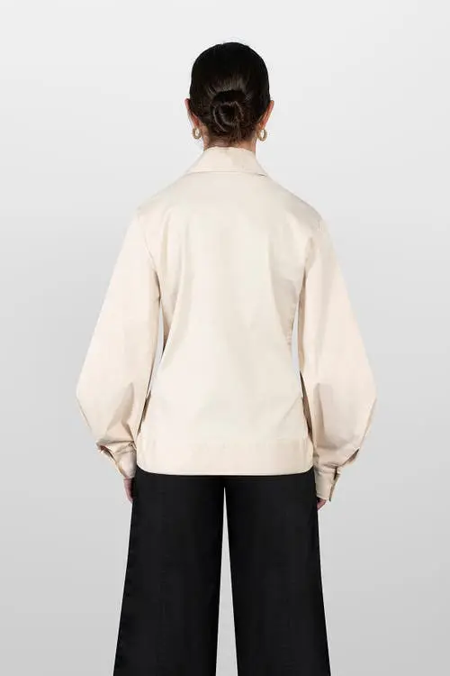 LAURA APARICIO Drill Bomber Jacket