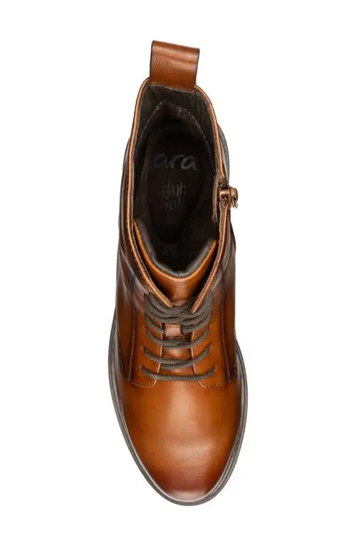 ARA Chatham Lace-up Boot - Cognac