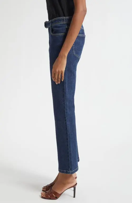 Cinq À Sept Madi Belted Kick Flare Jeans