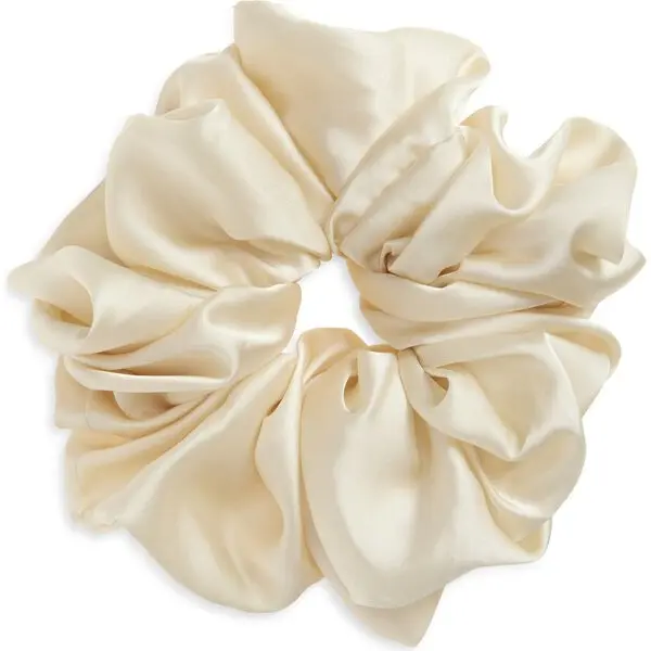 Bp. Satin Scrunchie - Ivory