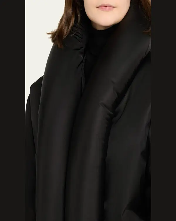 Alaïa Taffeta Padded Bomber Jacket