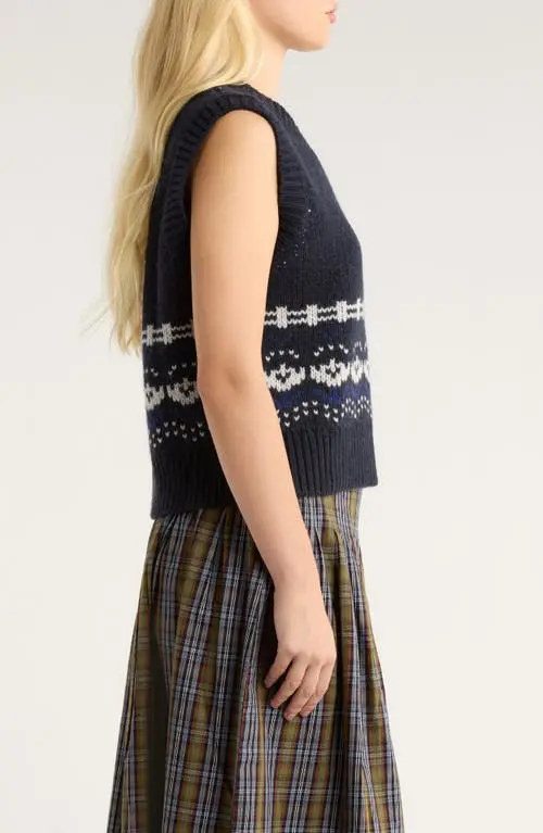 DAMSON MADDER Rhona Wool Sweater Vest