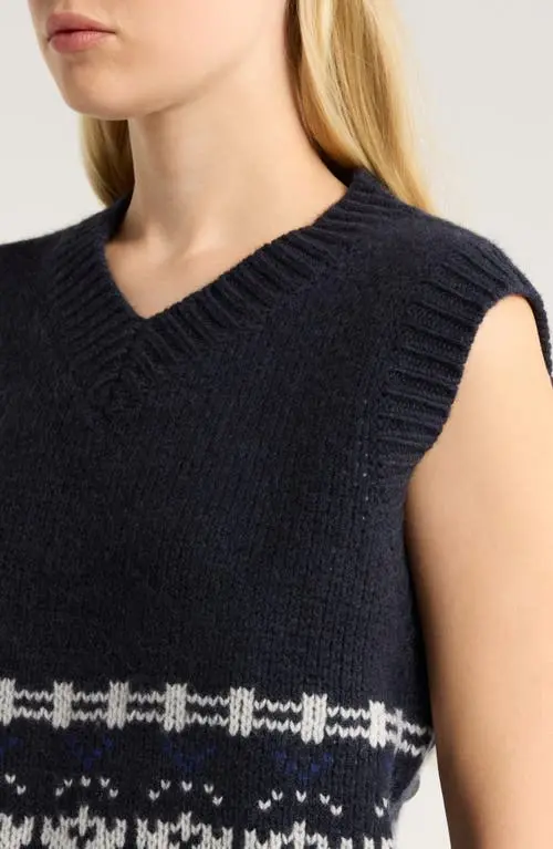 DAMSON MADDER Rhona Wool Sweater Vest