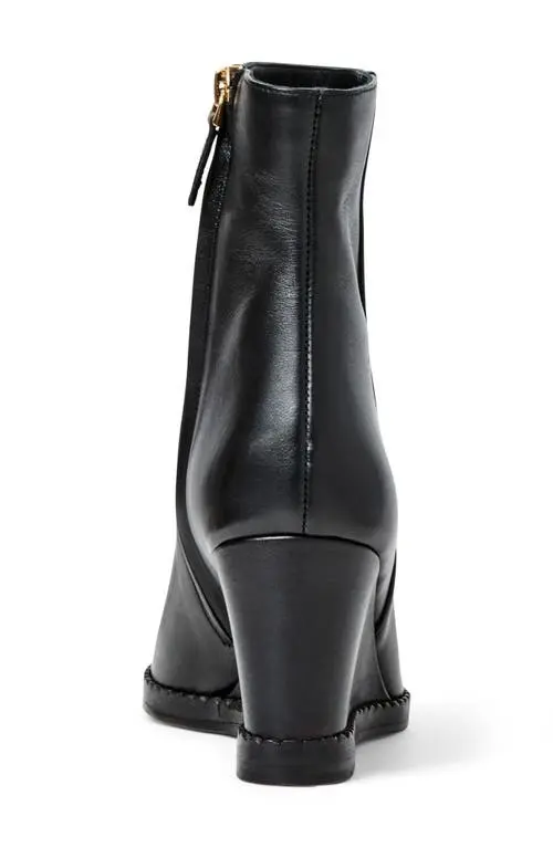 Bruno Magli Opera Wedge Bootie - Black