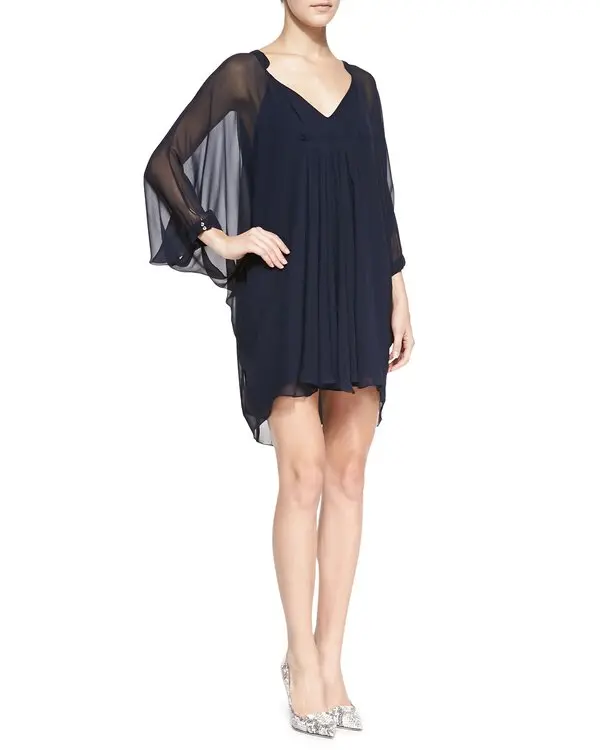 MAISON MARGIELA Wool-blend Turtleneck Midi Dress