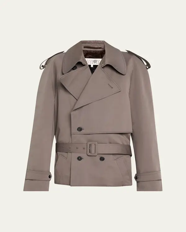 MAISON MARGIELA Boxy Trench-style Jacket