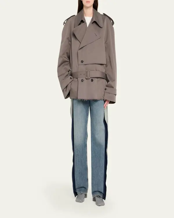 MAISON MARGIELA Boxy Trench-style Jacket