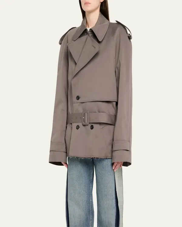 MAISON MARGIELA Boxy Trench-style Jacket