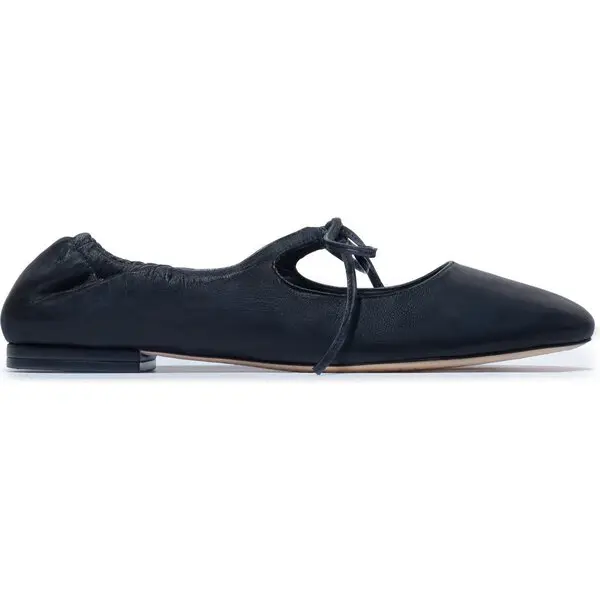 Bernardo Court Ballet Flat - Black