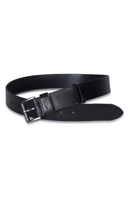 ALLSAINTS Distressed Milled Leather Belt