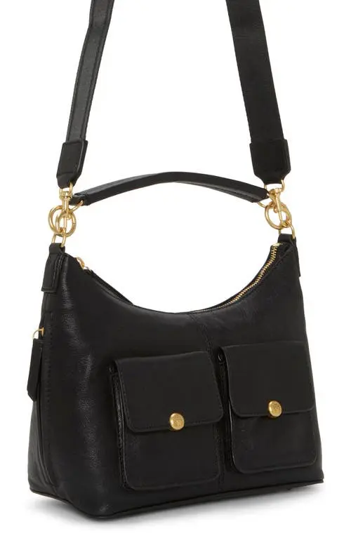 Vince Camuto Carly Leather Shoulder Bag - Black