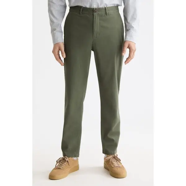 Scotch & Soda Drift Stretch Cotton Chinos - Thyme