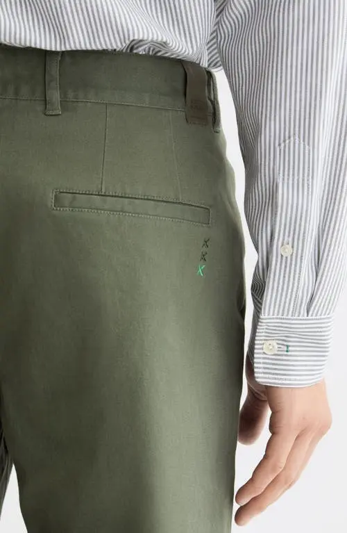 Scotch & Soda Drift Stretch Cotton Chinos - Thyme