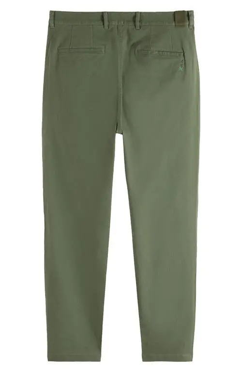 Scotch & Soda Drift Stretch Cotton Chinos - Thyme