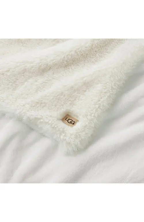 UGG Corben Faux Fur Throw Blanket