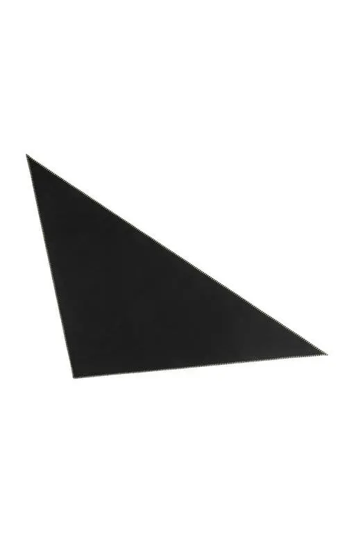 Echo Oversize Triangle Wrap - Black
