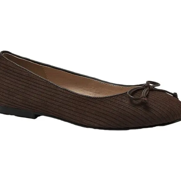 LANDS' END Corduroy Ballet Flats