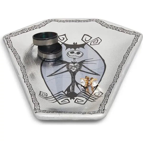Disney The Nightmare Before Christmas Jack Skellington Trinket Tray - White
