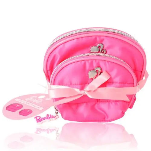 BARBIE Quilted Makeup Bag Set
