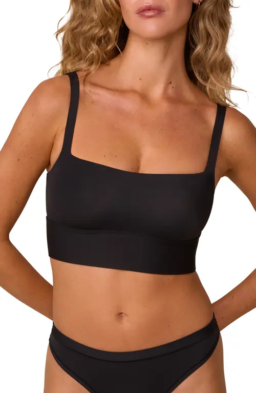HARPER WILDE Bliss Square Neck Bralette - Black