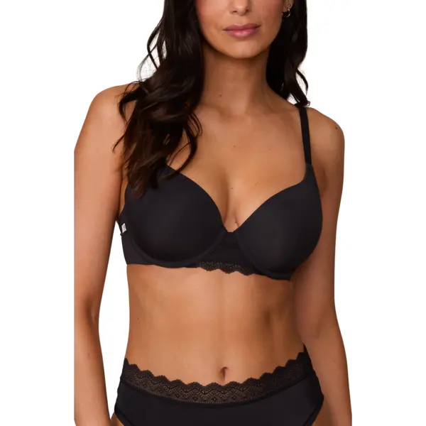 HARPER WILDE Base Lace T-shirt Bra - Black