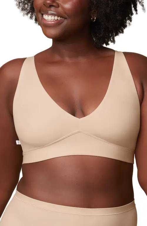 HARPER WILDE Bliss Plunge Adjustable Bralette - Beige