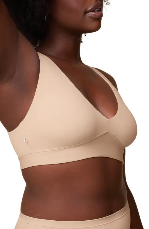 HARPER WILDE Bliss Plunge Adjustable Bralette - Beige