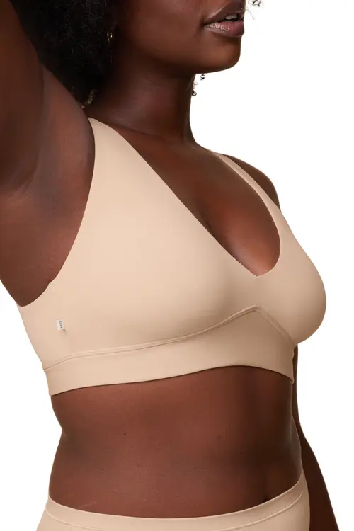 HARPER WILDE Bliss Plunge Adjustable Bralette - Beige