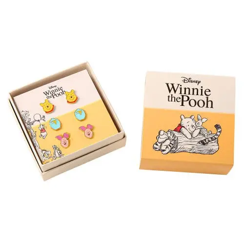 Disney Winnie The Pooh Stud Earring Set