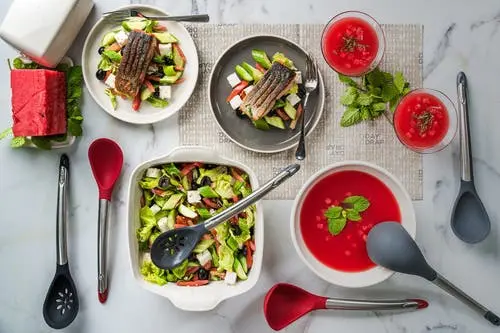 CUISIPRO Silicone & Stainless Steel Spoon