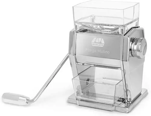 MARCATO Marga Mulino Mill And Grain Grinder - Silver