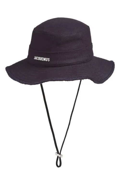 Jacquemus Le Bob Artichaut Bucket Hat - Dark Navy 390